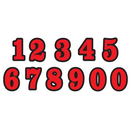 DECAL (NUMBER SHEET) [WF7007] – ICE Parts Store