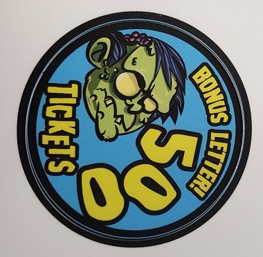 DECAL (PUCK 500 TICKETS BLUE ZOMBIE GUY) [ZS7017] – ICE Parts Store