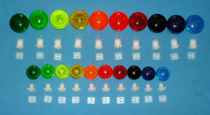 FUNLIGHT BULB KIT (20 BULBS-1 OF EACH COLOR/SIZE) [PWLIGHTKIT] – ICE ...