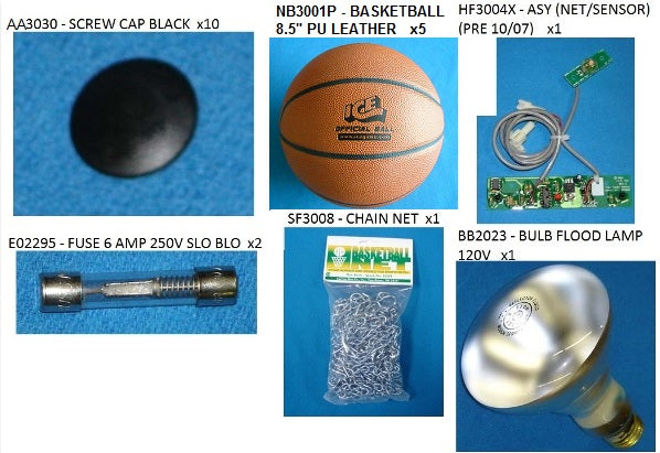 KIT (SPARE PARTS FOR HOOP FEVER) [HF1000SPKX] – ICE Parts Store