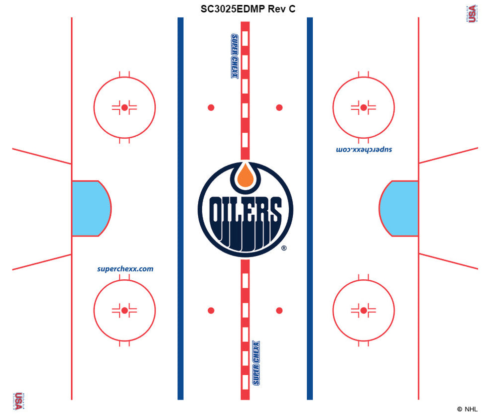 ICE SURFACE ASY (EDMONTON OILERS) [SC3025EDMX] – ICE Parts Store