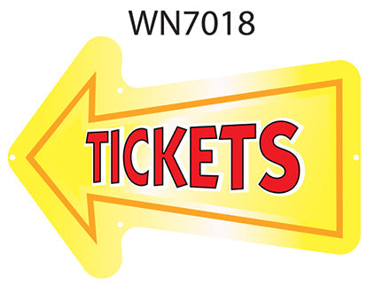 MARQUEE ARROW TICKET (MAT/PRINT) [WN7018] – ICE Parts Store