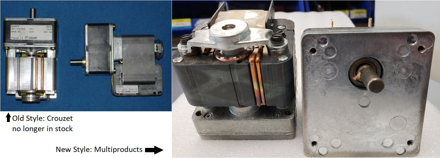 MOTOR PUSHER DECK 115/60 20RPM (SW/WOF/MON 2PL) SEE NOTES [CR010147 ...