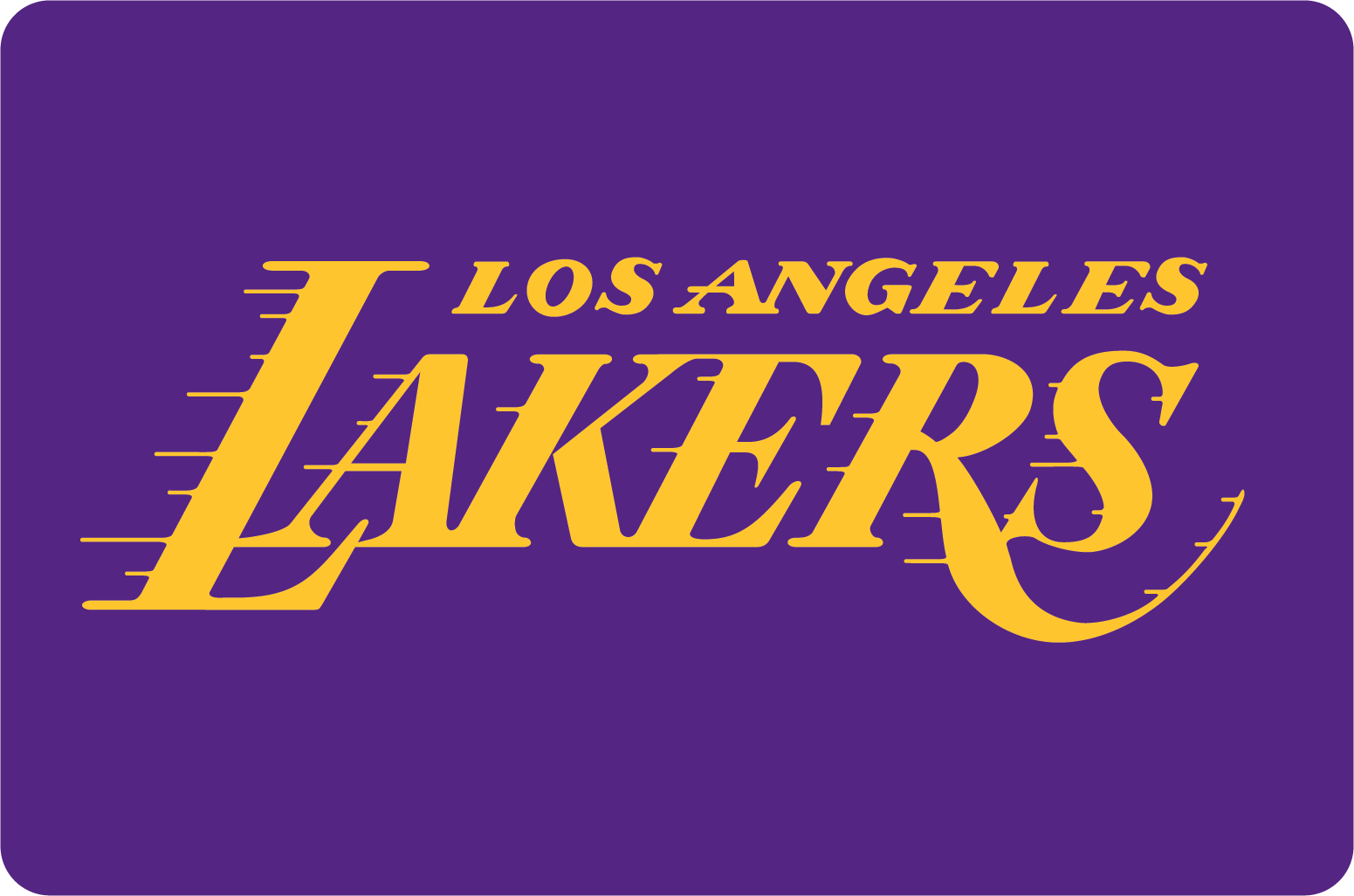 DECAL (BACKBOARD LOWER) LOS ANGELES LAKERS [NB7208LAL] – ICE Parts Store
