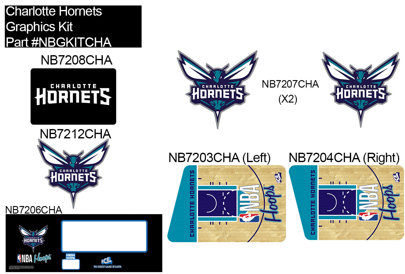 KIT: NB GRAPHICS CHARLOTTE HORNETS [NBGKITCHA] – ICE Parts Store