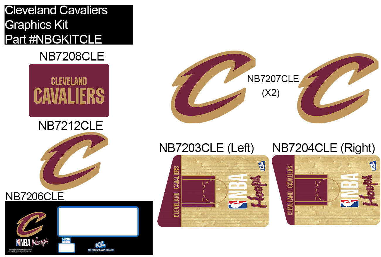 KIT: NB GRAPHICS CLEVELAND CAVALIERS [NBGKITCLE] – ICE Parts Store