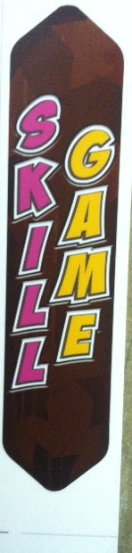 PLAQUE INSERT (SKILL GAME) [MJ7321] – ICE Parts Store