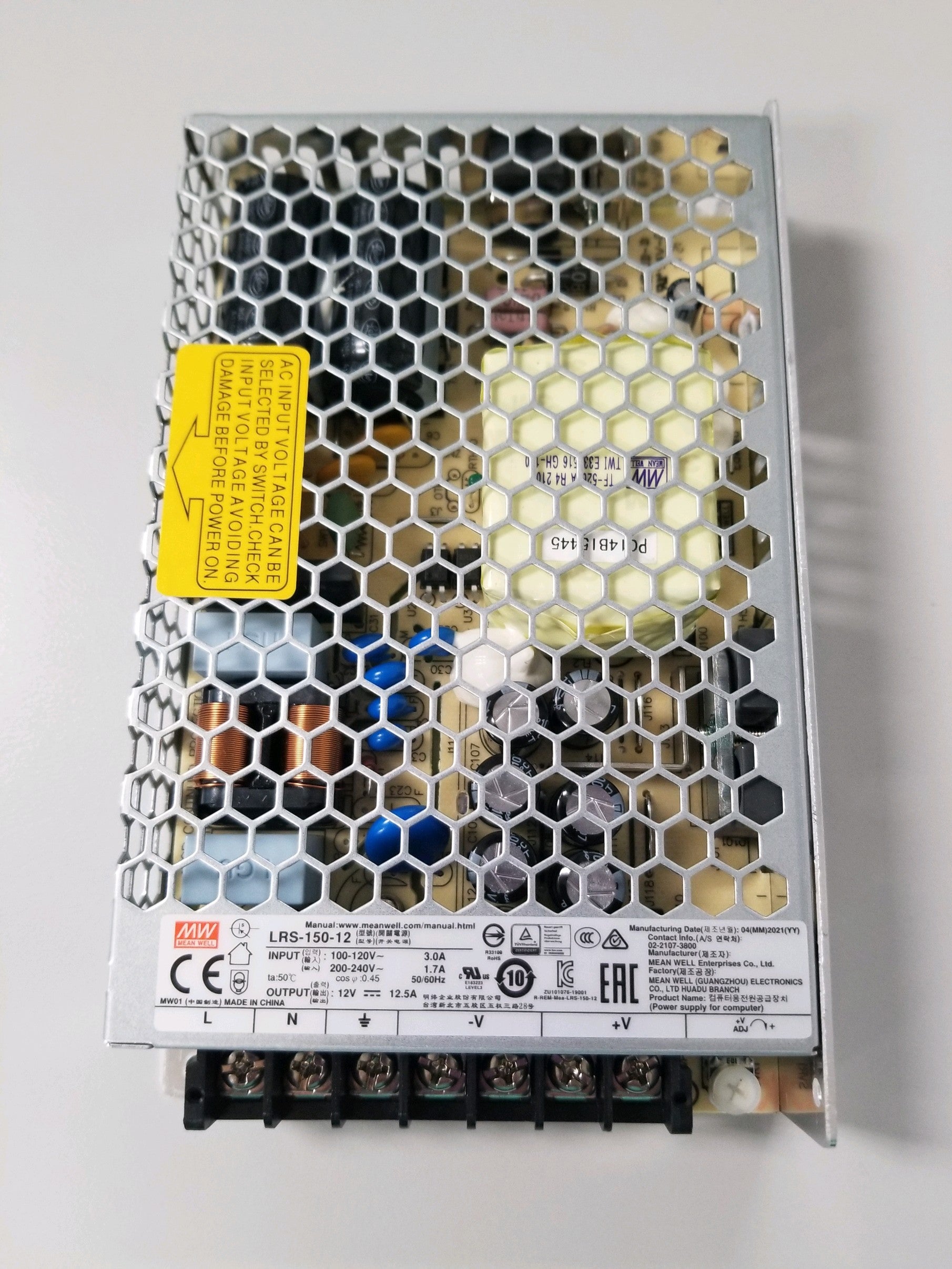 POWER SUPPLY +12VDC 10A (ROHS) [IA2010] – ICE Parts Store