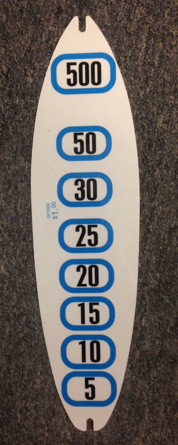 SCORE INSERT $1.00 [GF7008] – ICE Parts Store