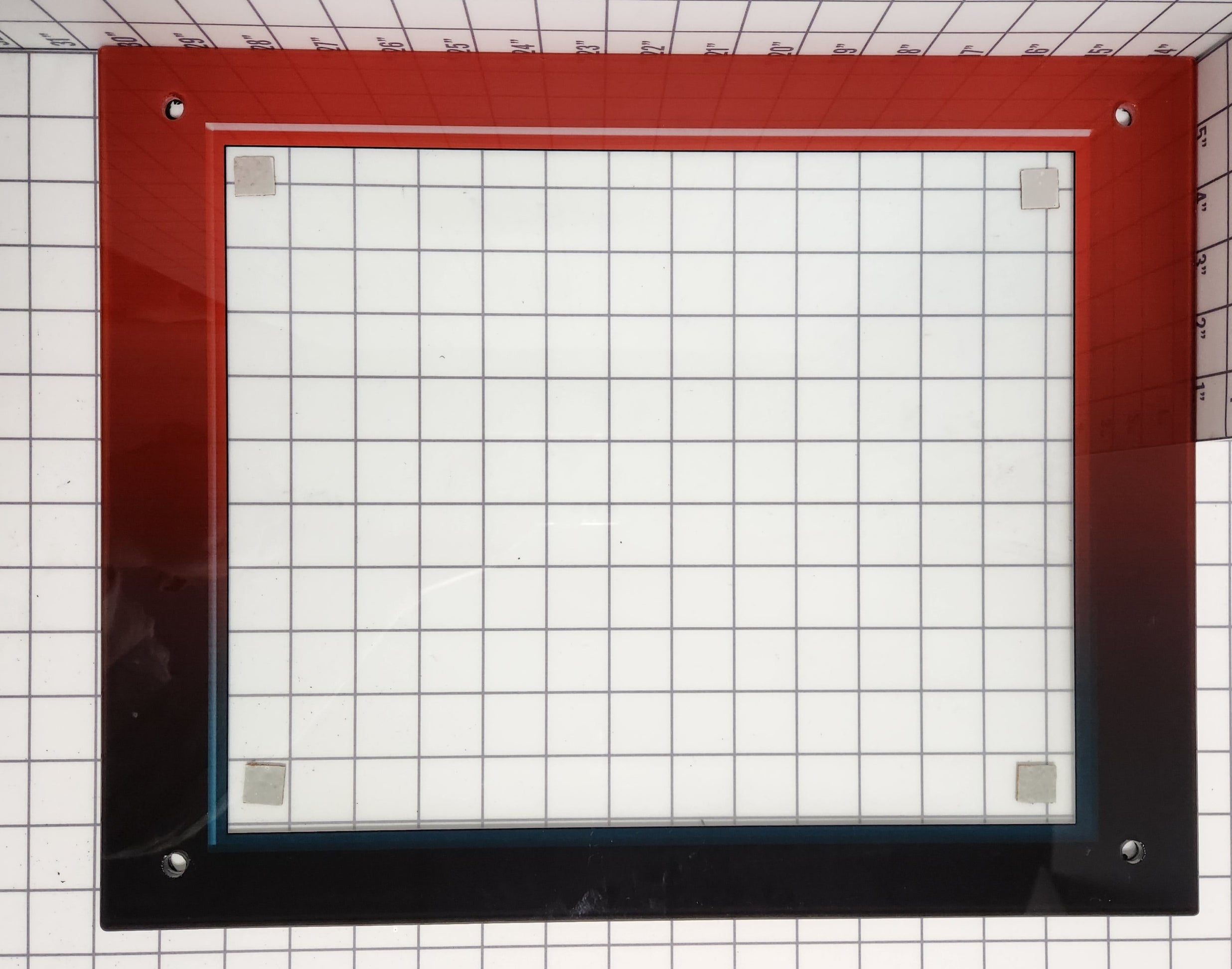 MONITOR GLASS WITH RED GRAPHICS - TEMPERED [XSIKCCUS031] – ICE Parts Store