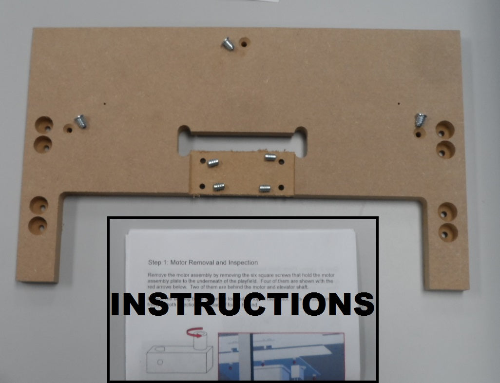 ASY PANEL (PUSHER DECK) SEND W/INSTALL MANUAL [DS3068X] – ICE Parts Store